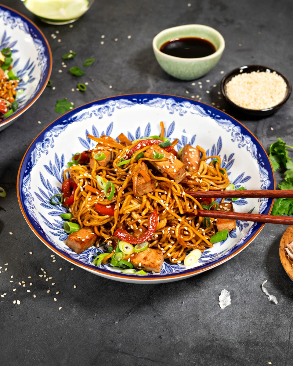 Stekta nudlar som på restaurang - Yipin