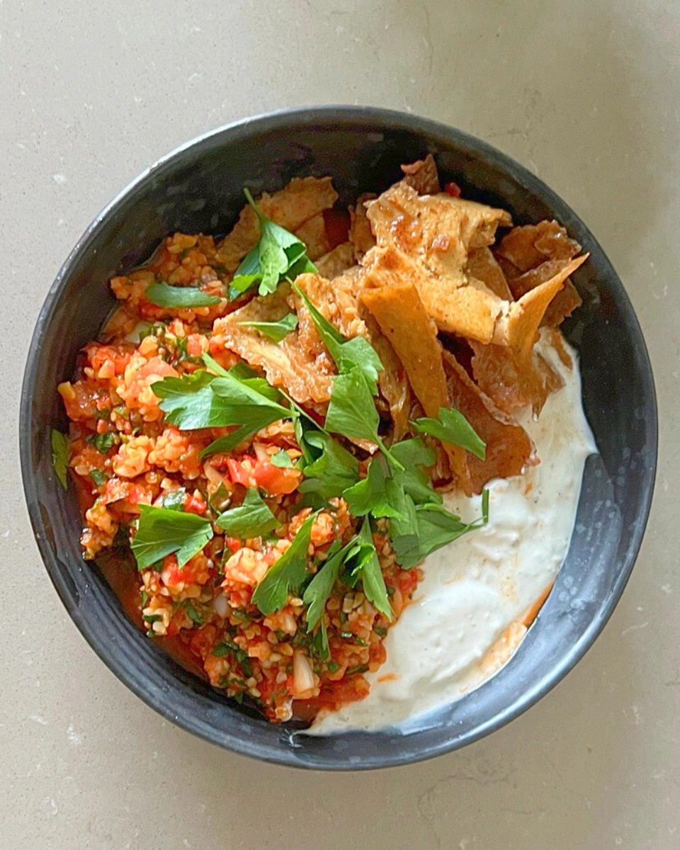 Vegansk kebab med tabbouleh – recept | Yipin – tofun från Sverige